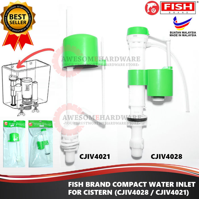 FISH BRAND CJ CJIV4021 CJIV4028 COMPACT BOTTOM INLET VALVE FLOAT VALVE ...