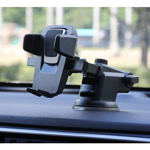 NEW 2 in 1 Car Holder plus Jepit AC Premium Series Lazy Pod Tempat HP ...