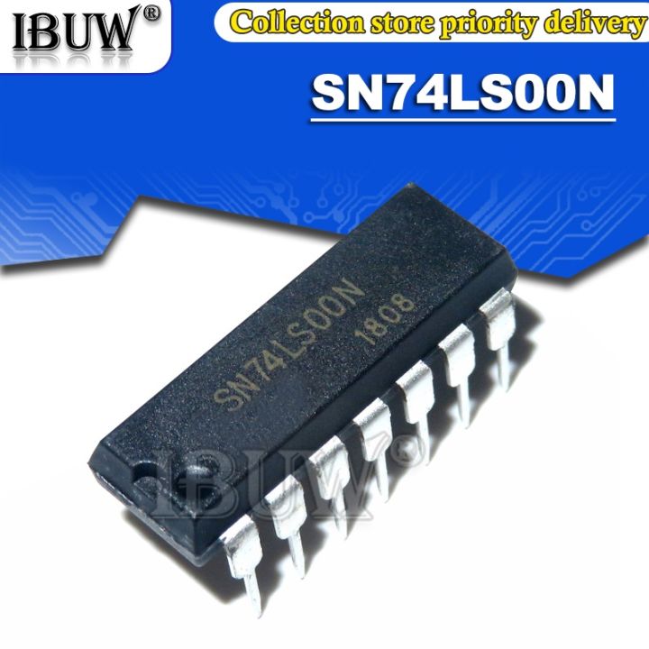 10PCS SN74LS00N DIP16 SN74LS00 74LS00N 74LS00 DIP Integrated IC | Lazada PH