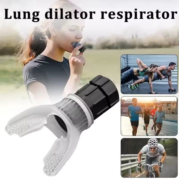 Breathing Trainer Lung Flexer Durable Fitness Exerciser Increases Lung ...