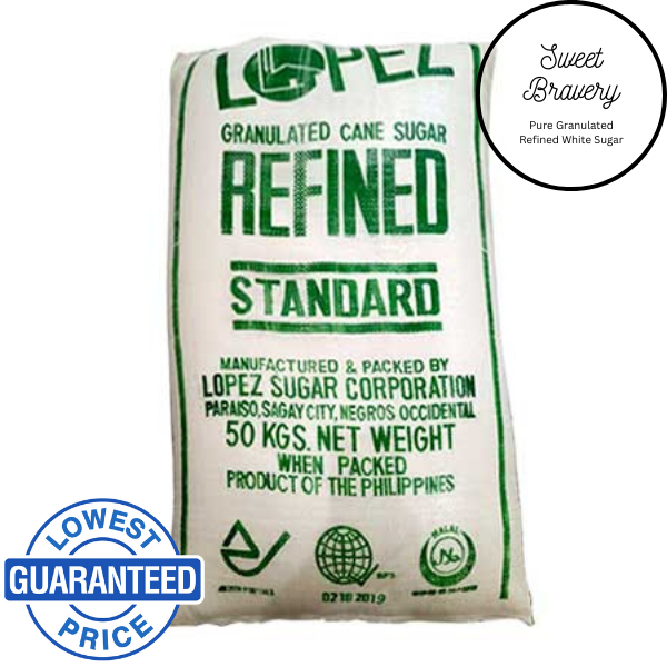 Lopez White Sugar 1/4kg repacked by Sweet Bravery | Lazada