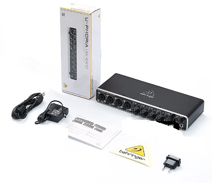 Behringer UMC404HD Audio Interface Sound Card Electric Guitar Live ...