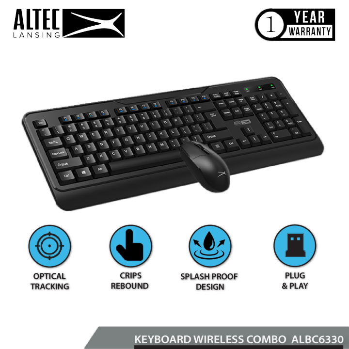 Altec Lansing Keyboard Combo Wireless ALBC6330 | Lazada Indonesia