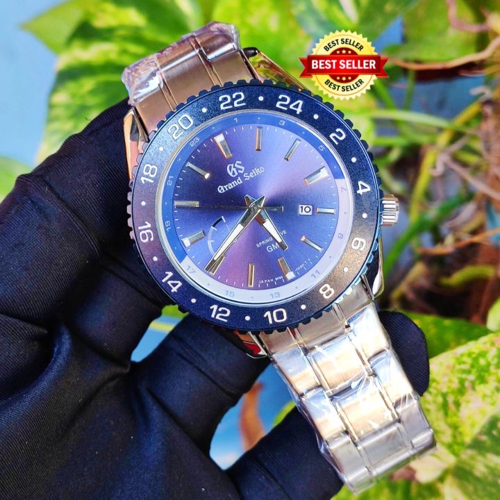 Original Grand SEIKO Automatic Rotating Bezel Men's Watch Non-Tarnish ...