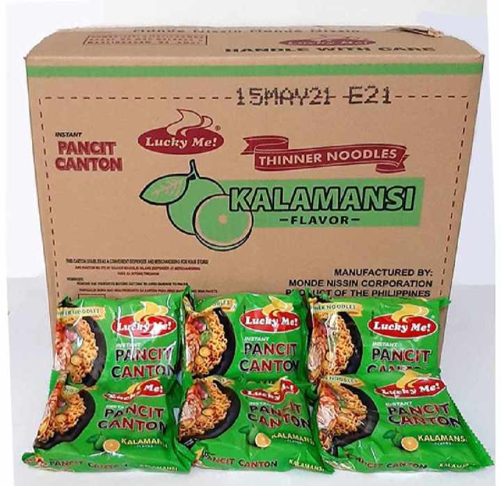 Lucky Me Pancit Canton 72pcs per box (1Box) | Lazada PH