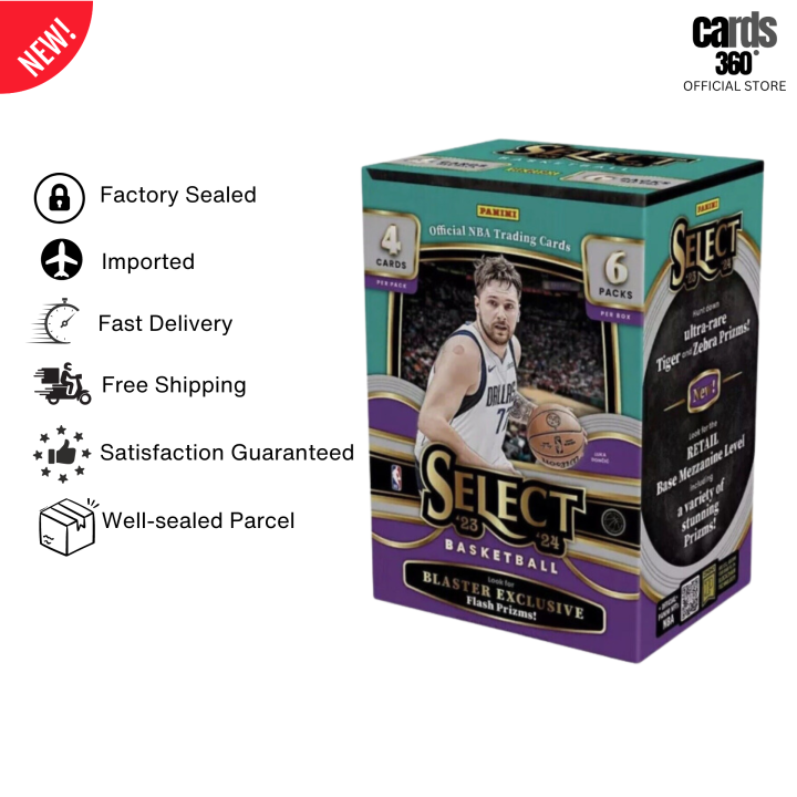 2023-24 Panini Select Blaster Box NBA Cards | Lazada PH