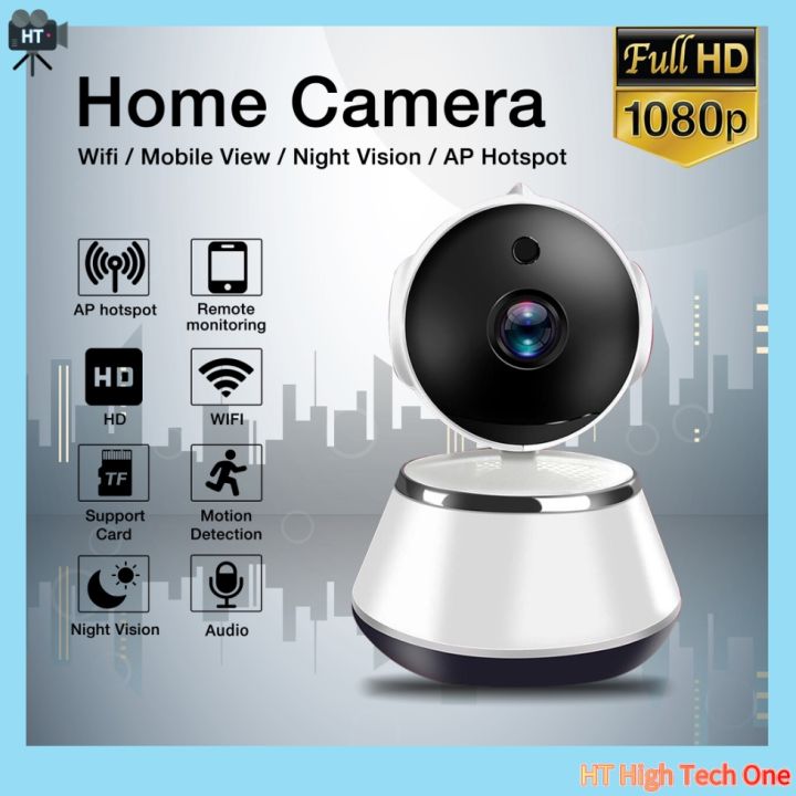 Upgrade Smart HD 1080P puppy camera CCTV camera connect to cellphone ...