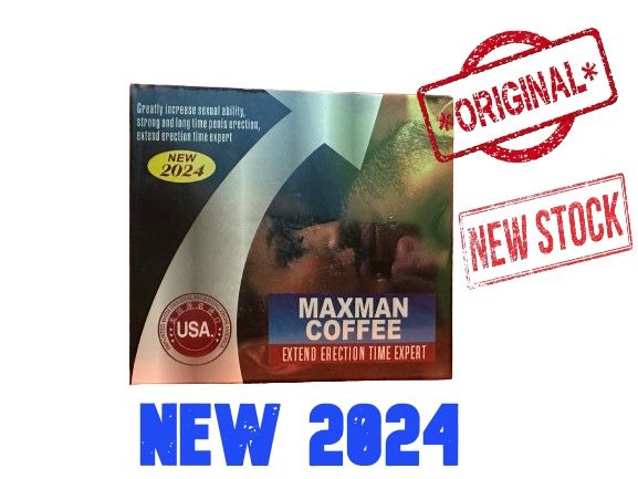 2024 Maxman Coffee Sex Enhancer For Male And Female 10 Sachets Per Box