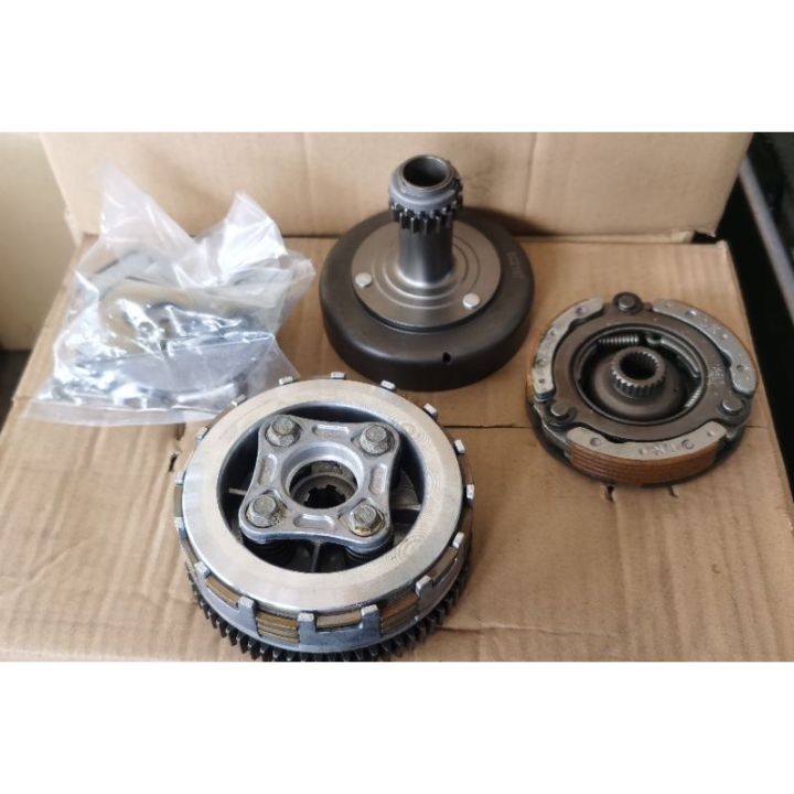 HONDA WAVE100 DREAM CLASS 1 KFM AUTO CLUTCH SHOE +AUTO CLUTCH HOUSING +CLUTCH PLATE PRIMARY ...