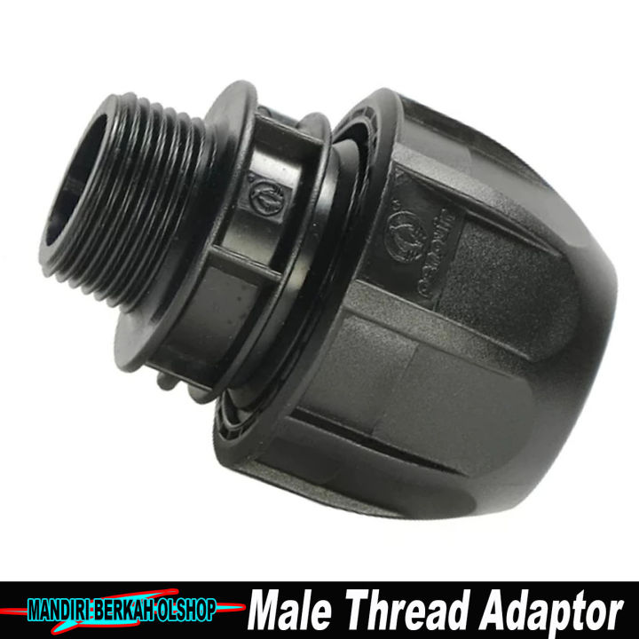 Fitting HDPE Male Thread Adaptor Ukuran 90 MM × 3 " Inch / Sambungan ...