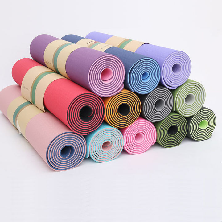 Matras Yoga TPE Tebal Berkualitas, Import Original Aerobic /Matras ...
