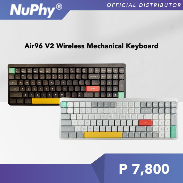 NuPhy® NuPhy Air96 V2 QMK/VIA Wireless Mechanical Keyboard | Lazada PH