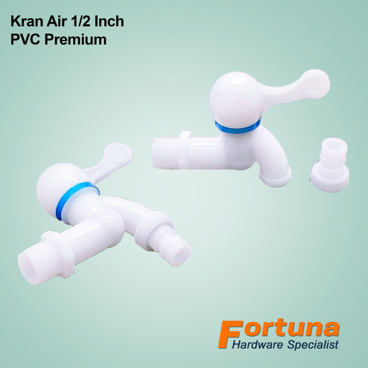 FORTUNA Keran Kran Air Taman PVC 1/2 Inch Model Jempol | Lazada Indonesia