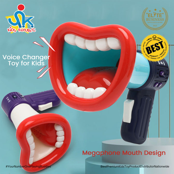 Megaphone Mouth Design Voice Changer Toy for Kids | Lazada PH