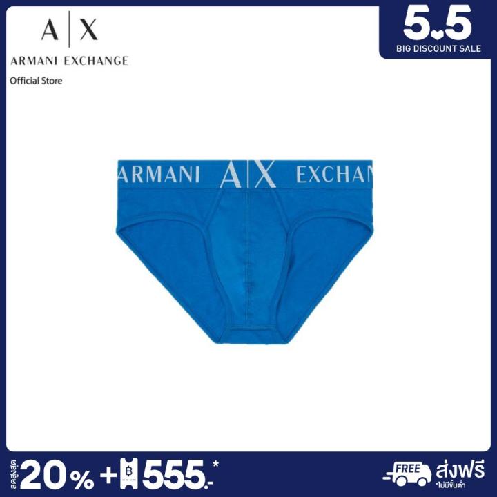 AX Armani Exchange กางเกงในผู้ชาย รุ่น AX 956003 CC28234033 - สีฟ้า ...