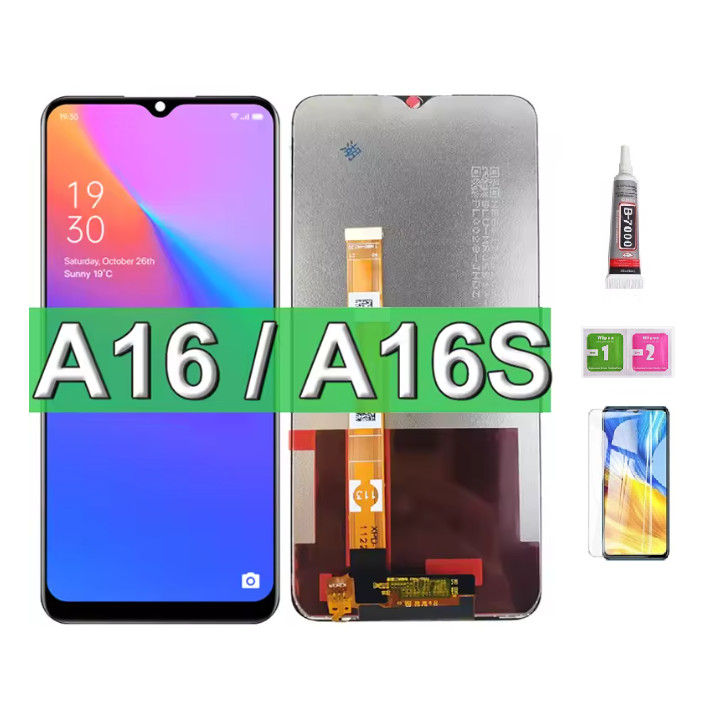 Original LCD For OPPO A16 A16S LCD Display With Frame Touch Screen ...