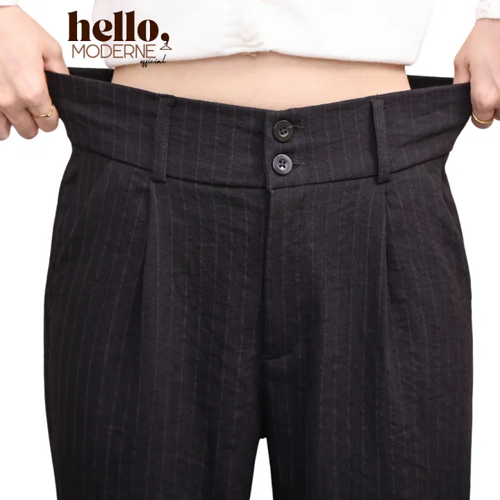 Hello Moderne Plus Size Trouser Slacks Pants 31-40 Straight Cut ...