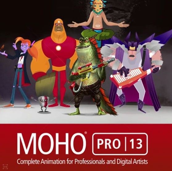 Moho Pro 13.5 Animation Software - Professional 2D Animation ( Windows ...