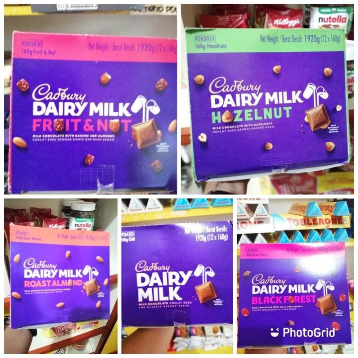 Cadbury Dairy Milk 160g box | Lazada PH