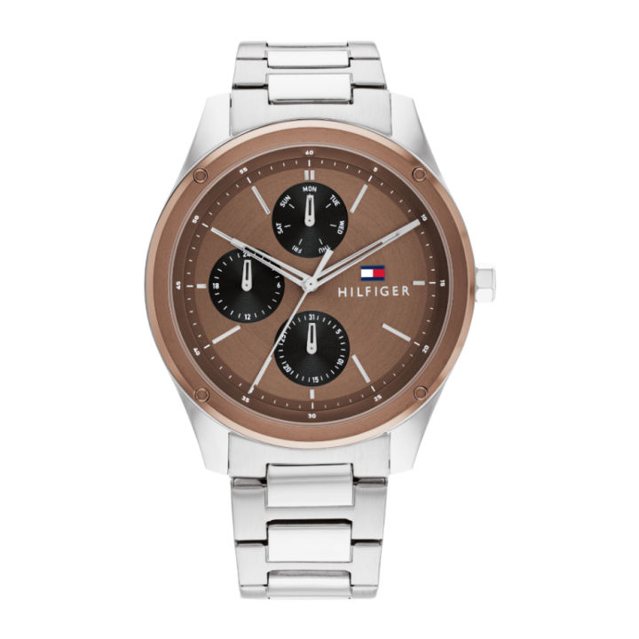 Tommy Hilfiger Heren Horloge รุ่น TH1710533 นาฬิกาข้อมือผู้ชาย สาย ...