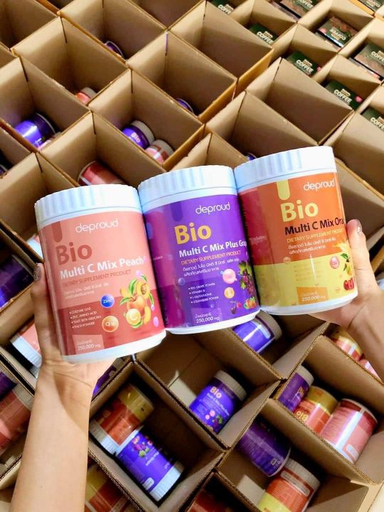 วิตซีสด ถัง Deproud Bio Multi C Mix วิตามินซีสามรส | Lazada.co.th