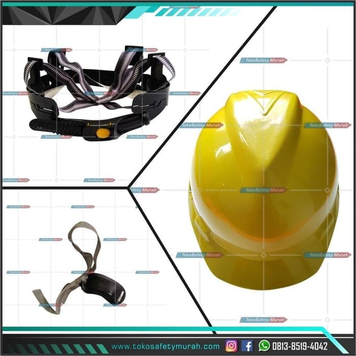 Helm Safety TS Inner Helm Pelindung Kepala Helm Proyek | Lazada Indonesia