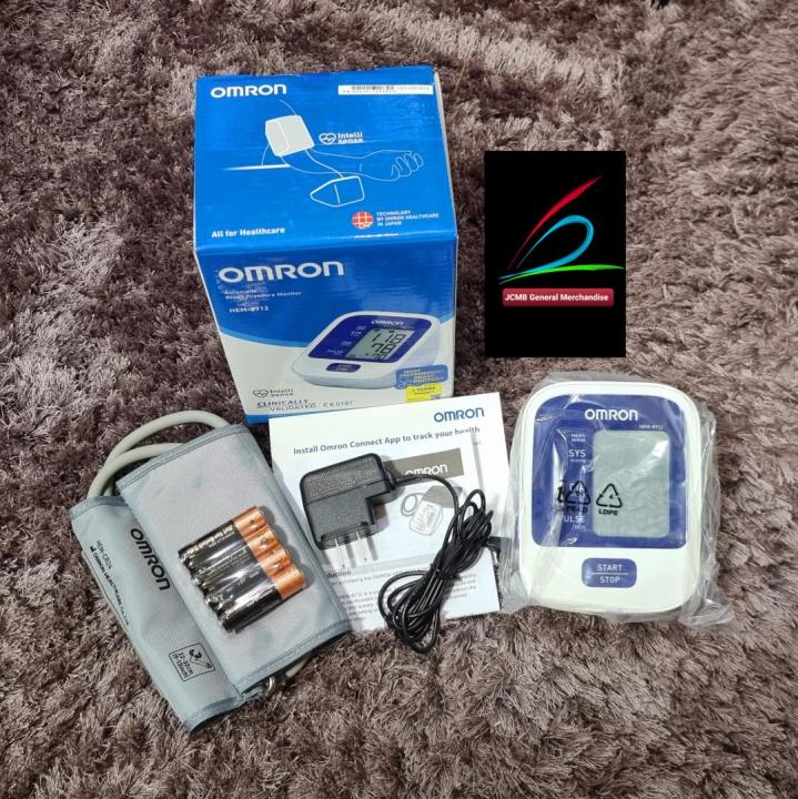 Omron Blood Pressure Monitor HEM-8712 with Free Omron Charger | Lazada PH