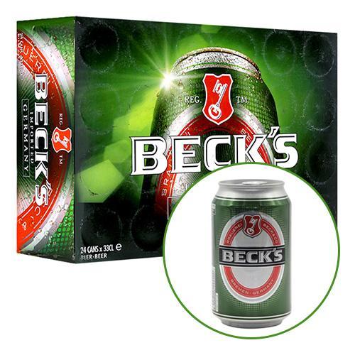 Bia Beck's thùng 24 lon 330ml | Lazada.vn