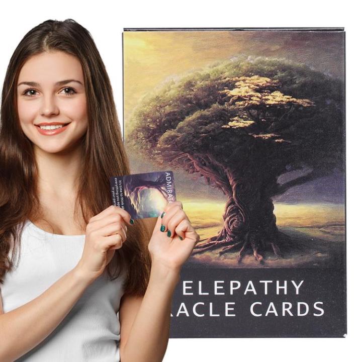 Oracle Cards Deck Innovative Tarot Cards with Meanings 56-Card Tarot ...