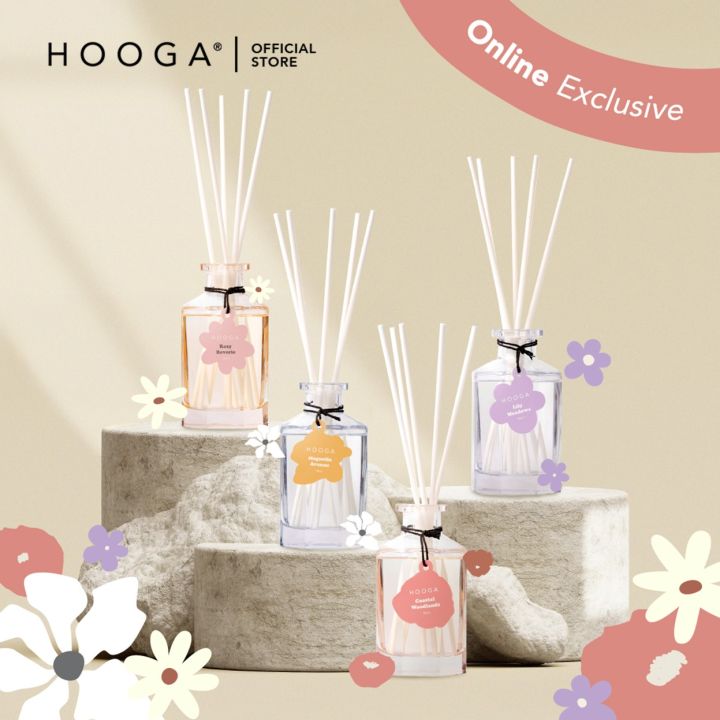 [ONLINE EXCLUSIVE] Hooga SCENTFUL LIVING Reed Diffuser 180ml | Home ...