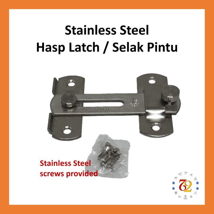 Stainless Steel Hasp Latch / Selak Pintu | Lazada