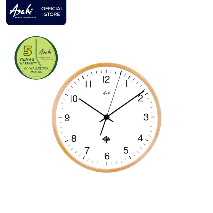 Asahi W 7006 Round Wall Clock 14 inches | Lazada PH