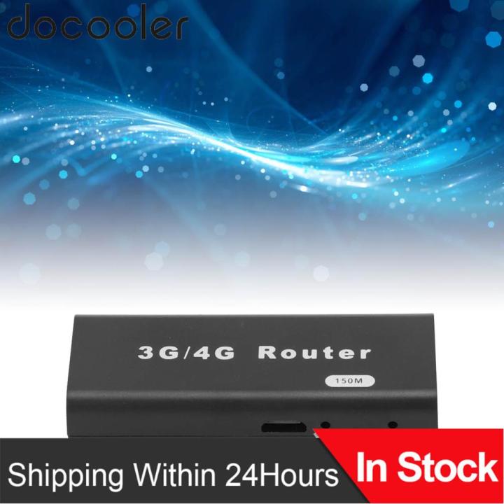 Mini 3G WiFi Router Network Card Adapter 150Mbps Portable WiFi Router ...