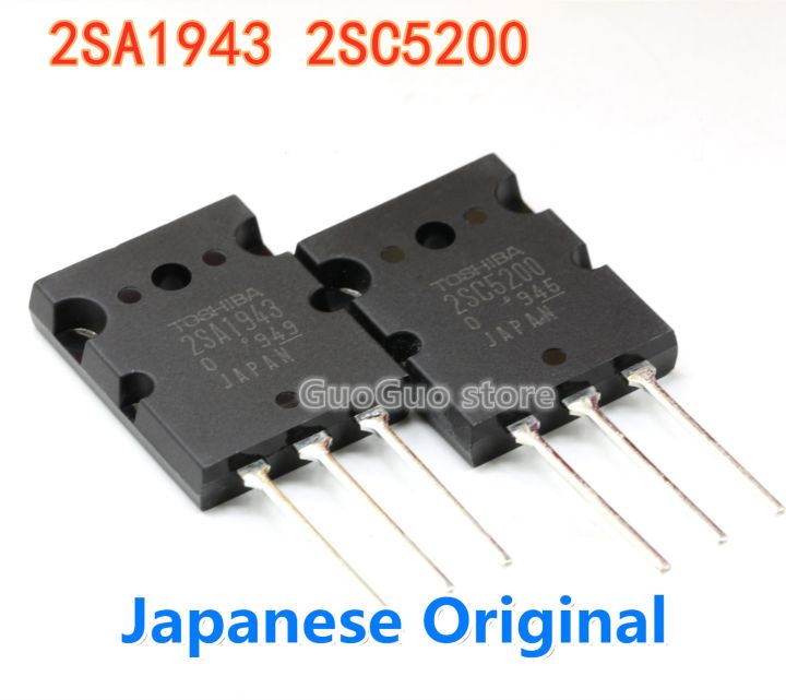 5Pairs Original 2Sa1943 + 2Sc5200 A1943 C5200 15A 230V Amp Power ...