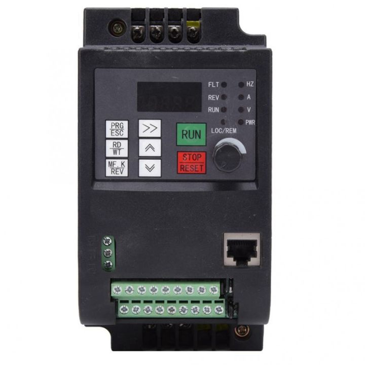 【VVL】-110V to 220V 0.75KW Frequency Converter VFD Motor Variable Speed Power Controller Single ...