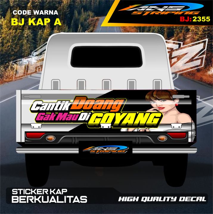DECAL STICKER BAK BELAKANG MOBIL GRANMAX PICK UP / DECAL STIKER BAK ... DECAL STICKER BAK BELAKANG MOBIL GRANMAX PICK UP / DECAL STIKER BAK ...