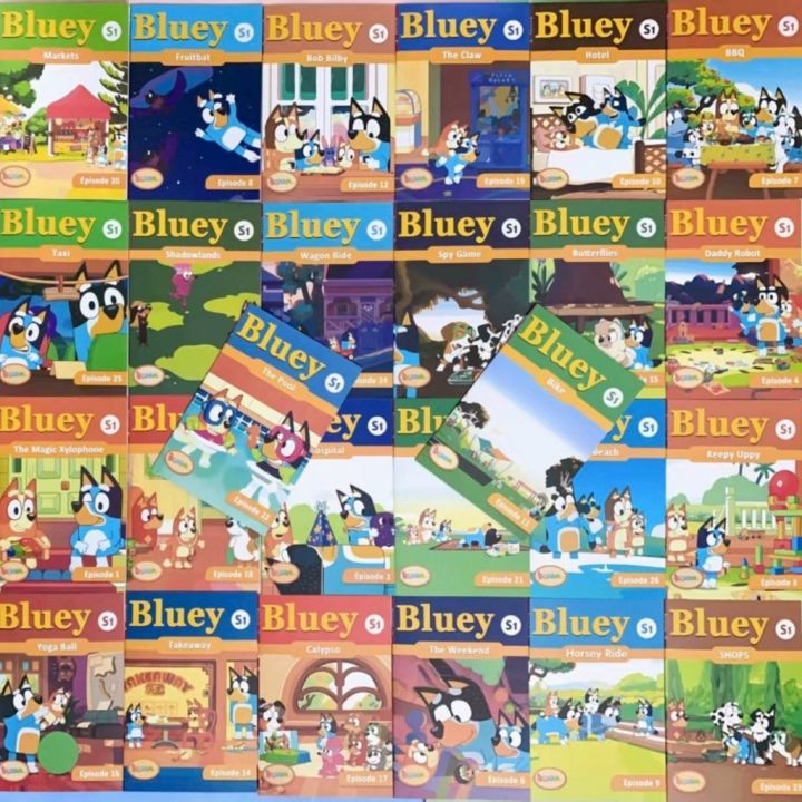 📚 ชุดหนังสือ Bluey Season 1 Collection หัดอ่าน ปกบาง I Can Read ...