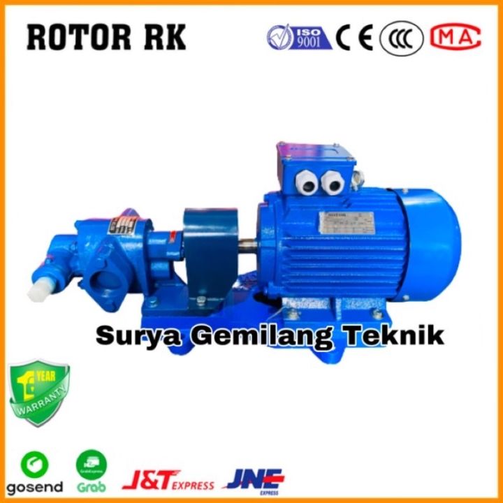 POMPA GEAR PUMP ROTOR RK-55 POMPA TRANSFER OLI SOLAR GEAR PUMP RK 55 | Lazada Indonesia