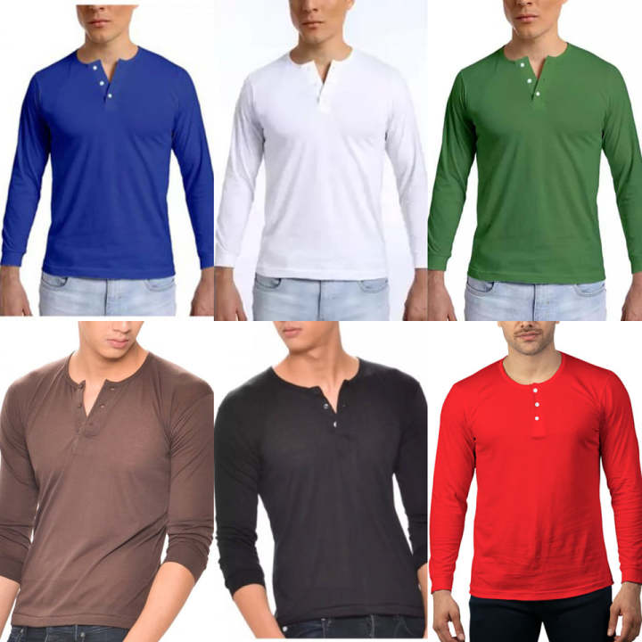 Affive Standard Camisa De Chino Long Sleeves Cotton | Lazada PH