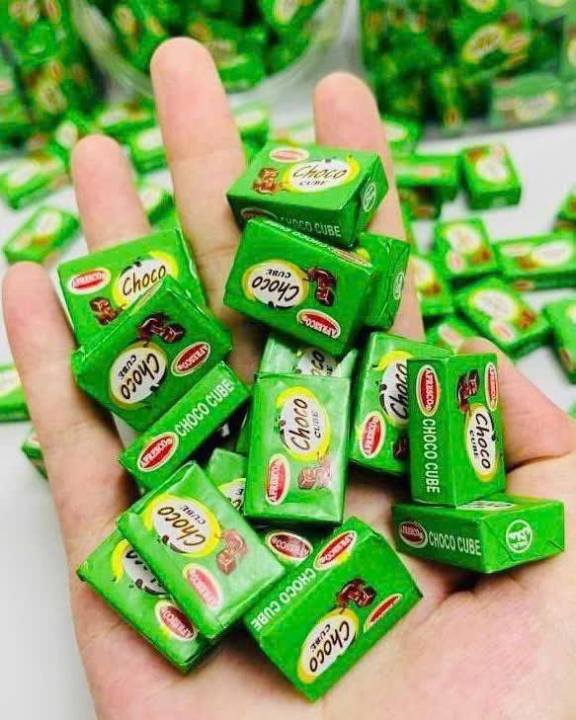Kẹo Choco Cube hộp lớn 120 viên siêu ngon - Bánh kẹo đồ ăn vặt cho bé ...