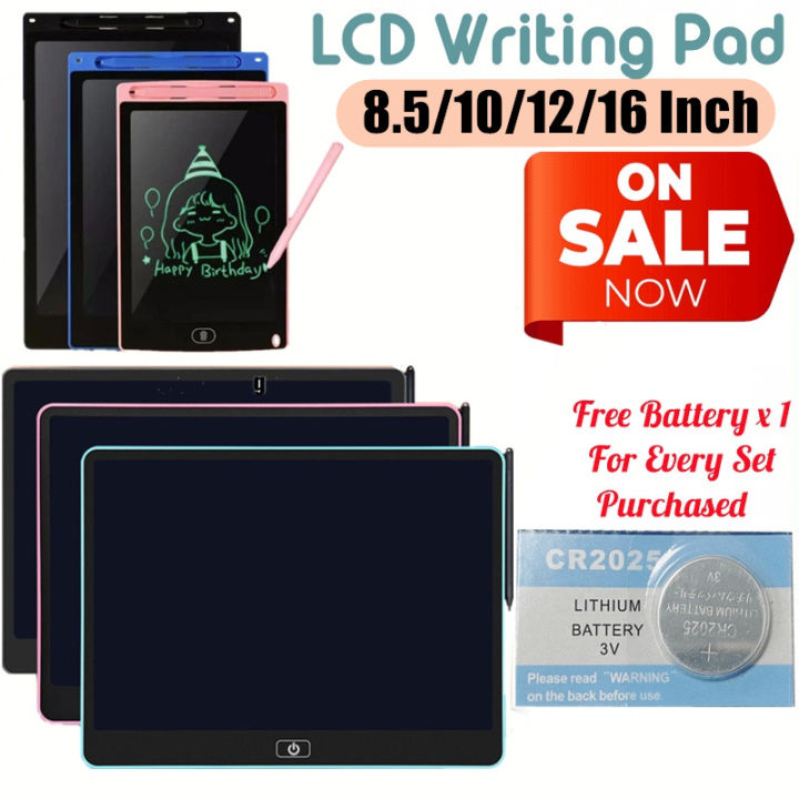 Ultra Thin 8.5/10/12/16 inch LCD Writing Tablet / writting pad / tablet ...