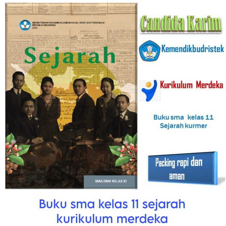 Buku sma kelas 11 sejarah kurikulum merdeka | Lazada Indonesia
