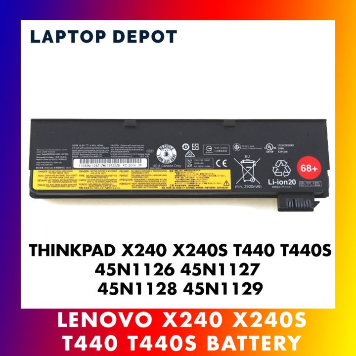 Lenovo Thinkpad X240 X240S T440 T440S 45N1126 45N1127 45N1128 45N1129 ...