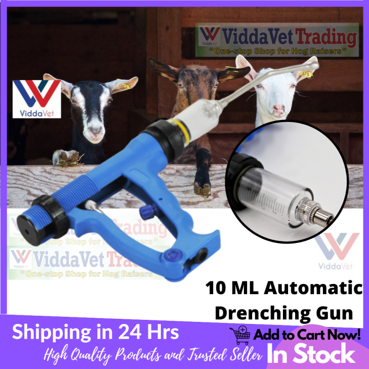 10mL Automatic Drenching Gun / Oral Drench Equipment for Farm Animals ...