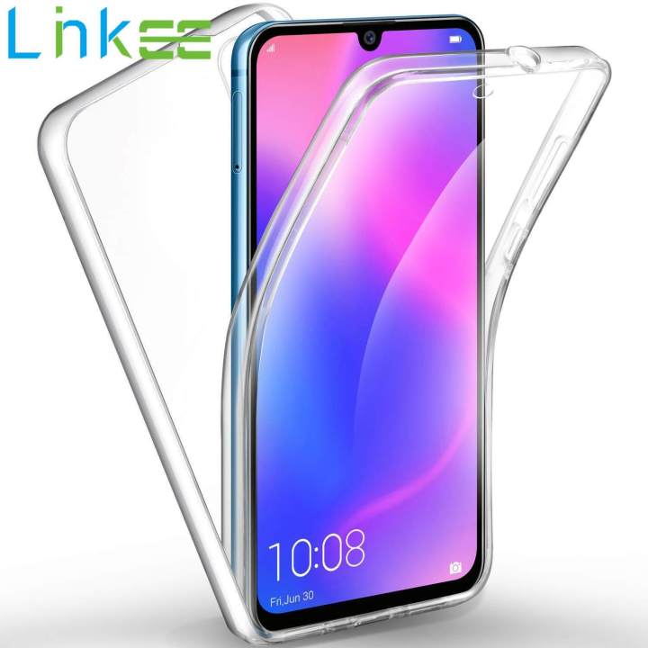 For Huawei P30 Pro Phone Case, 360 Degree Full Cover Soft Clear Cover ...