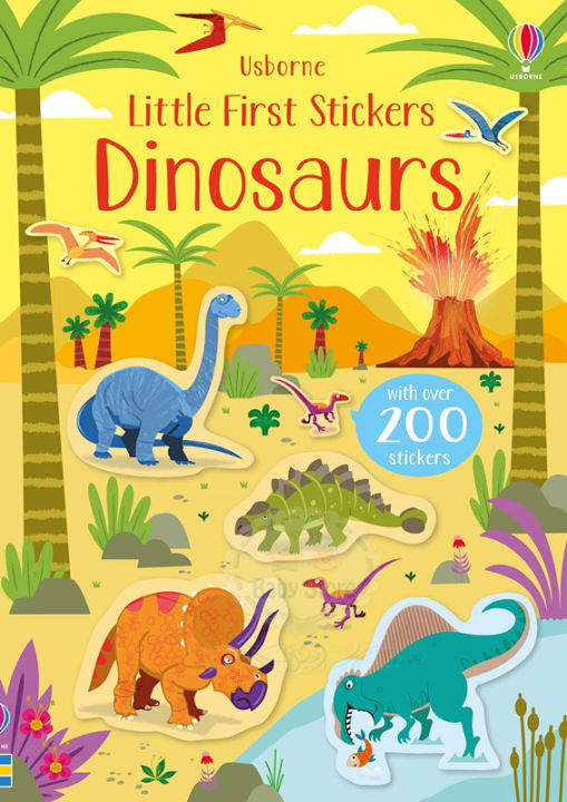 Usborne Little First Stickers Dinosaurs | Lazada
