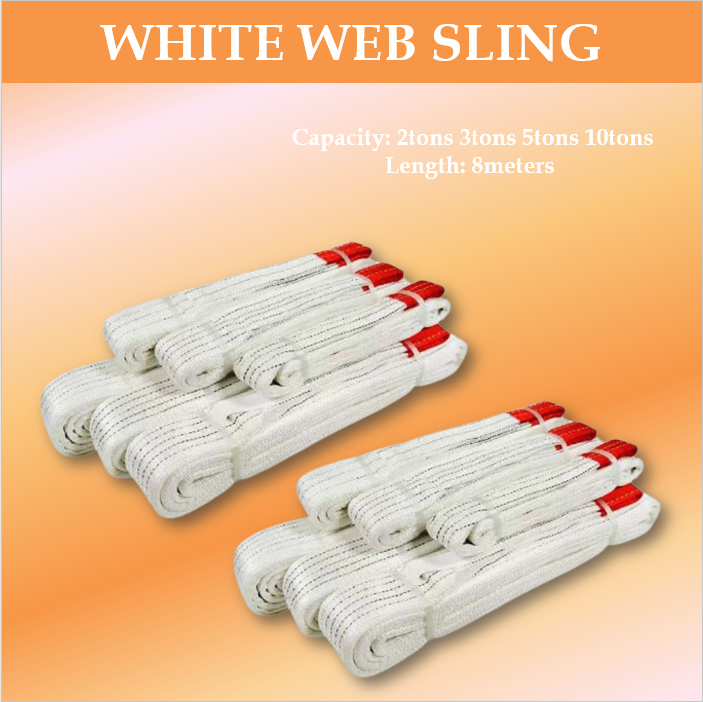 Ycaruz Lifting Supply 2T -10T 8m Flat Web Lifting Belt Drive Belt Industrial Site Crane Traction ...