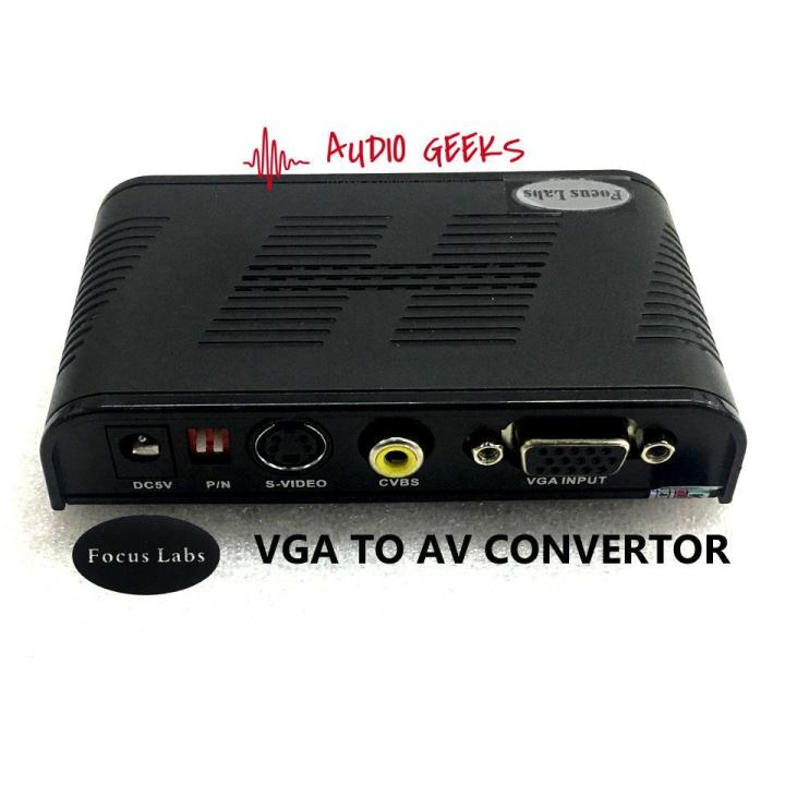 FOCUS LAB VGA TO AV CONVERTER FL-VGC-VSC | Lazada