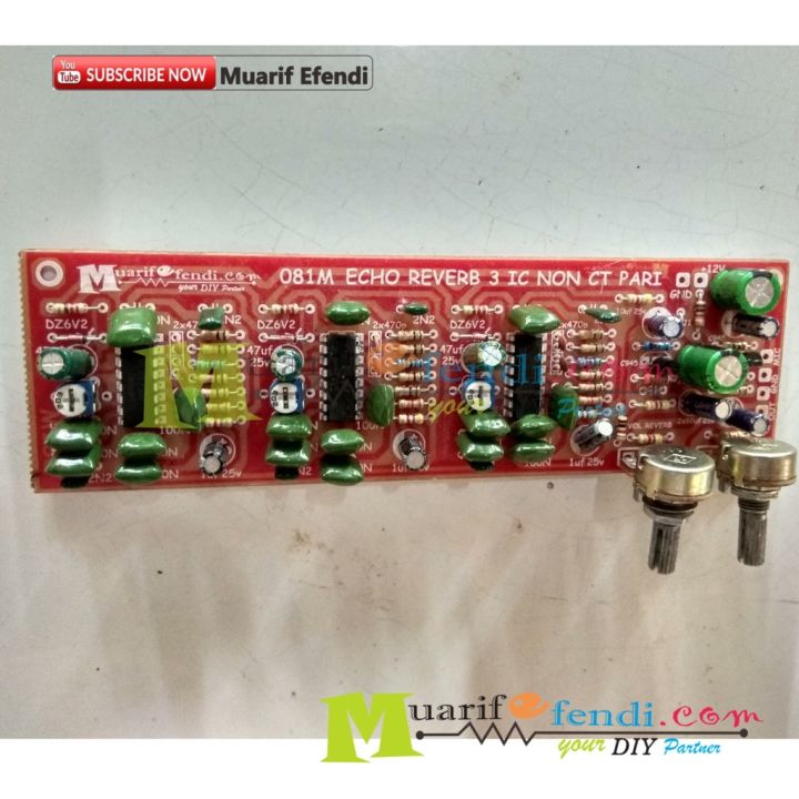 Kit Echo Effect efek digital 3x2399 reverb mic mixer REGULATOR NON CT ...