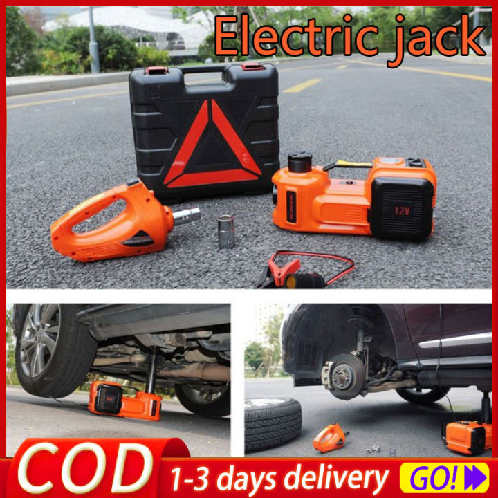 4 in 1 car electric jack jack high machine 12V 10T car jack car ...